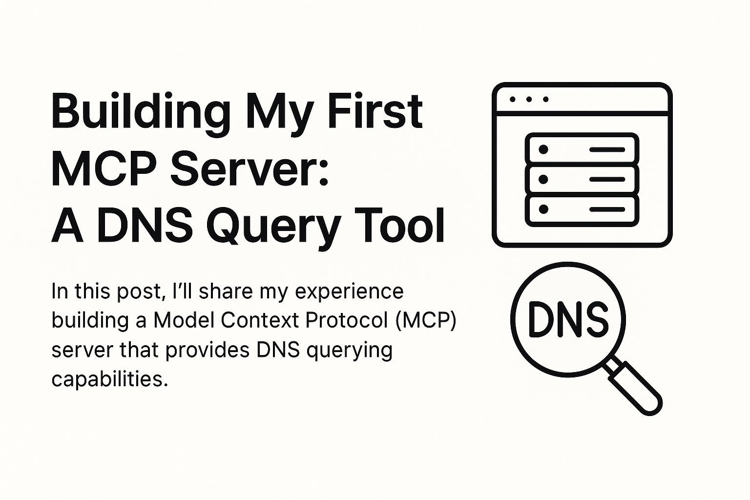 glucn.com - Building My First MCP Server: A DNS Query Tool